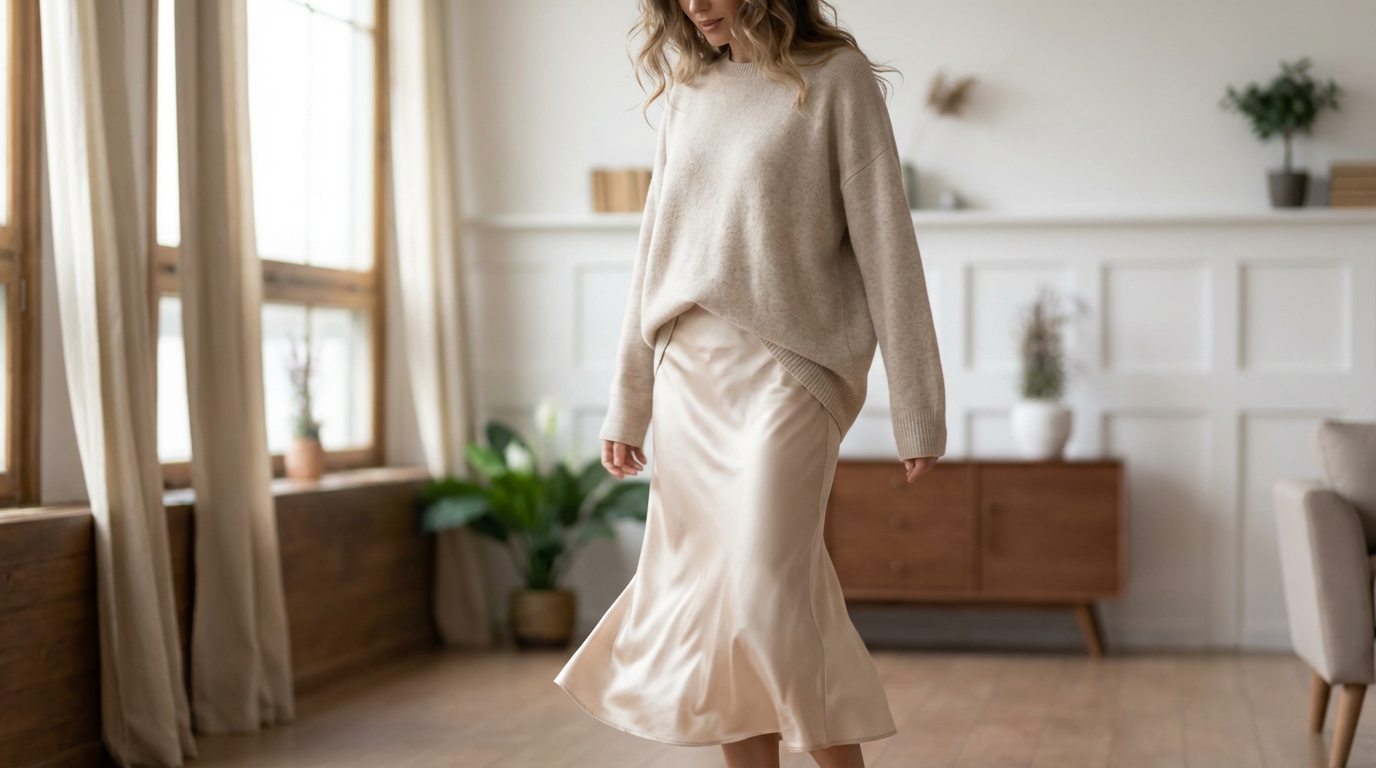 How to Style a Silk Slip Skirt: Outfits for Every Season – SILKSILKY